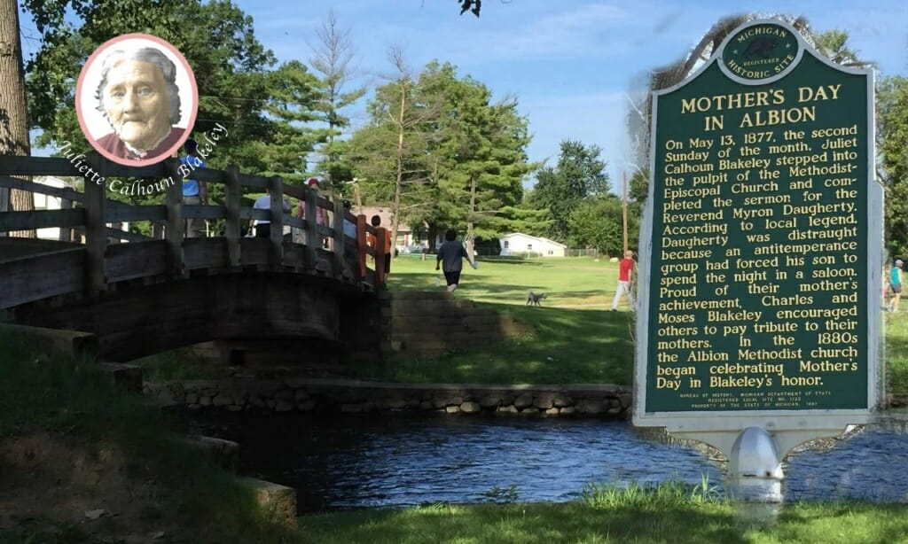 Historical Marker for Mother's Day • Albion Michigan - General Guide to ...