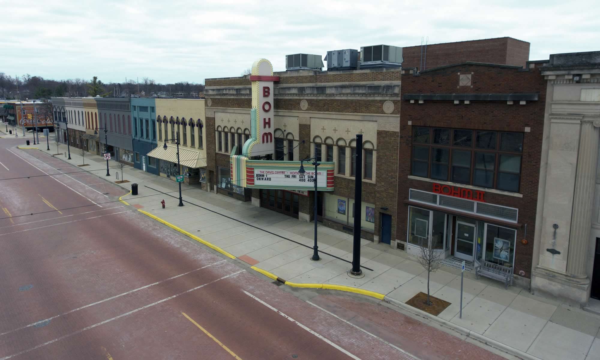 Old Downtown Postcard - by Frank Passic • Albion Michigan - General ...